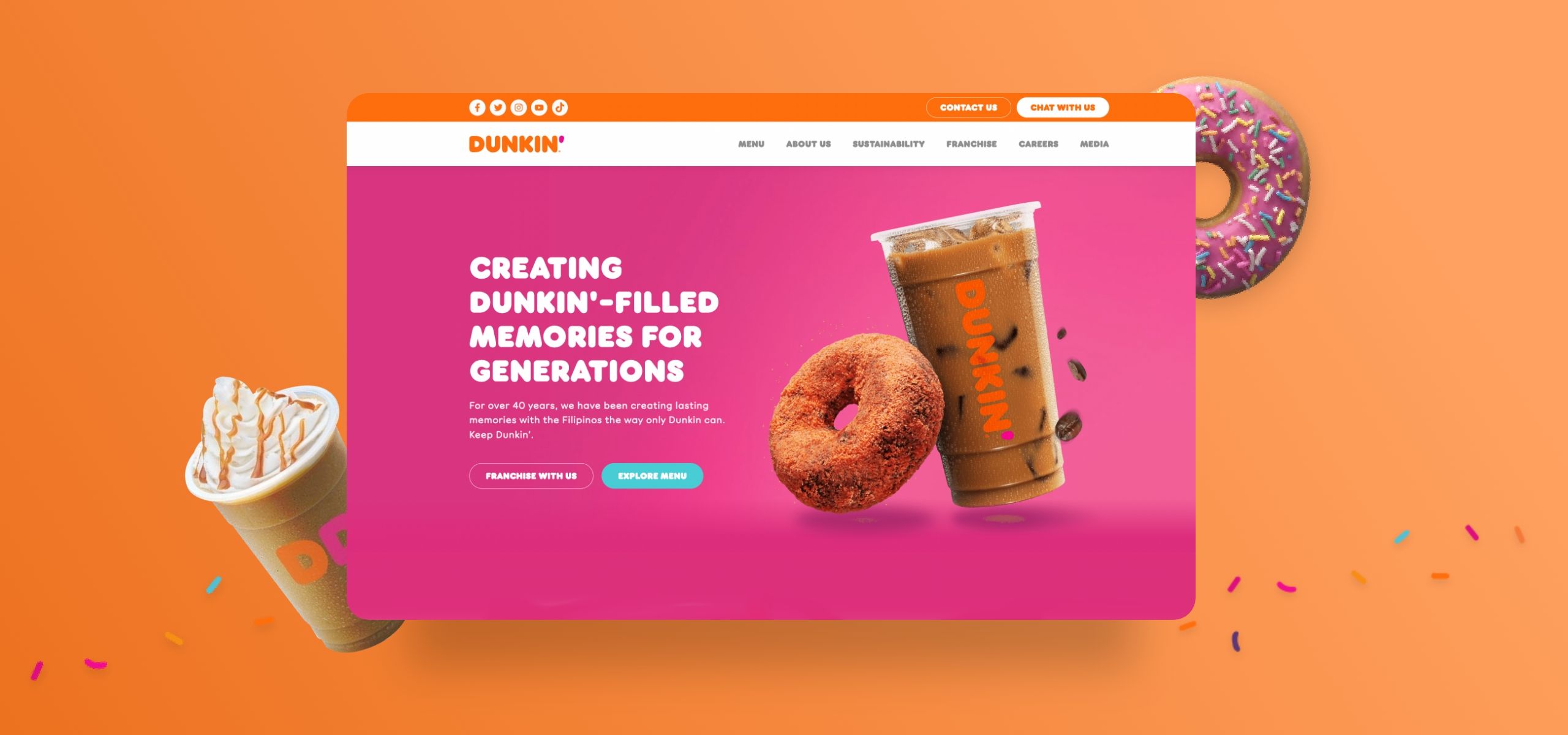 Dunkin' Philippines | Designblue Manila